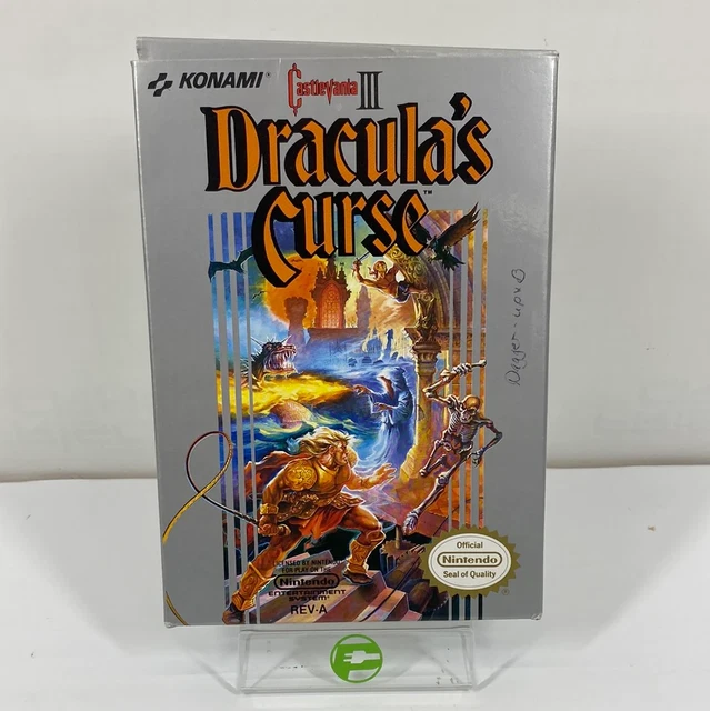 CASTLEVANIA III DRACULA'S Curse (Nintendo NES, 1990) EUR 136,85 ...
