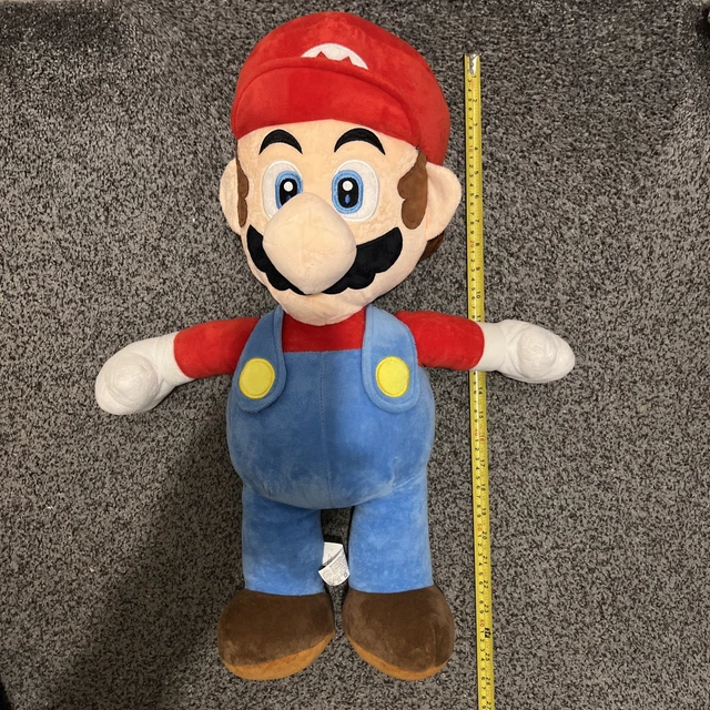 GIANT LARGE 60CM official nintendo Mario soft toy plush figure SUPER ...