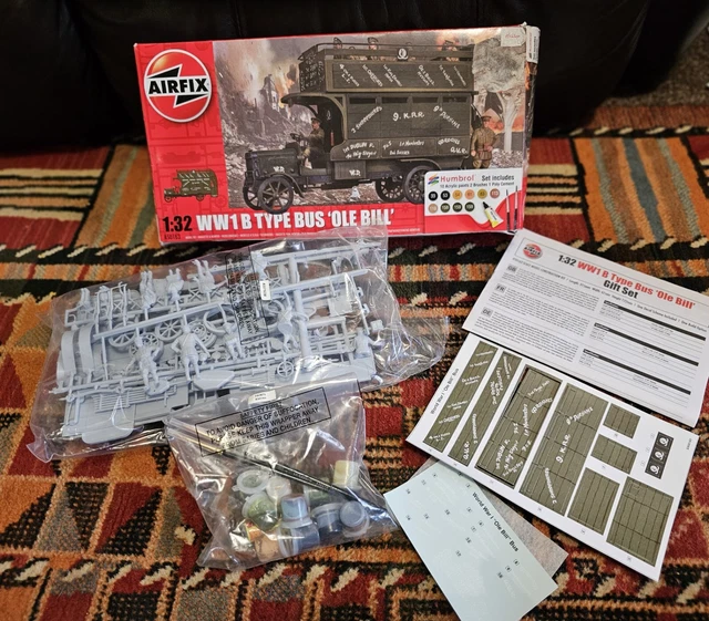 AIRFIX WWI B Type Bus 'Ole Bill' Model Kit - Scale 1:32 £25.00 ...