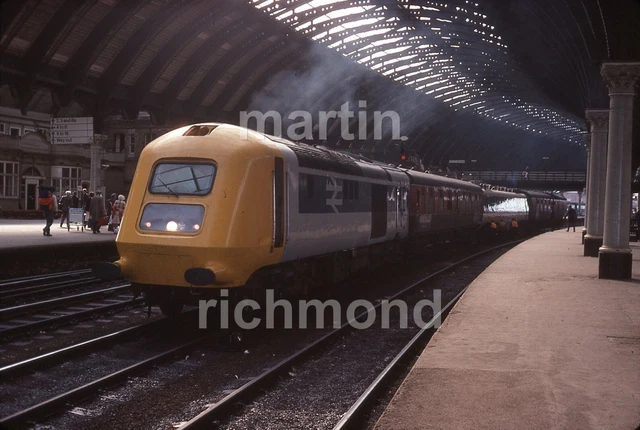 YORK HST PROTOTYPE 43000 APT Test Train 1978 Kodachrome 35mm Slide ...