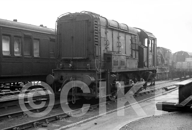 RAILWAY PHOTOGRAPH 6X4 Diesel loco D3474 Doncaster 1960. £2.95 ...
