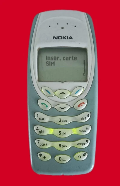 TÉLÉPHONE NOKIA 3410 débloqué en bon état général avec chargeur EUR 39 ...