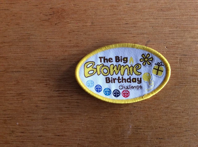 GIRL GUIDE BADGES - Challenge Badges - The Big Brownie Birthday ...