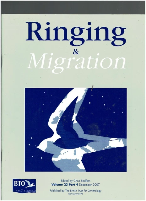 BIRD RINGING AND Migration December 2007 - Bto Journal - Flycatcher ...