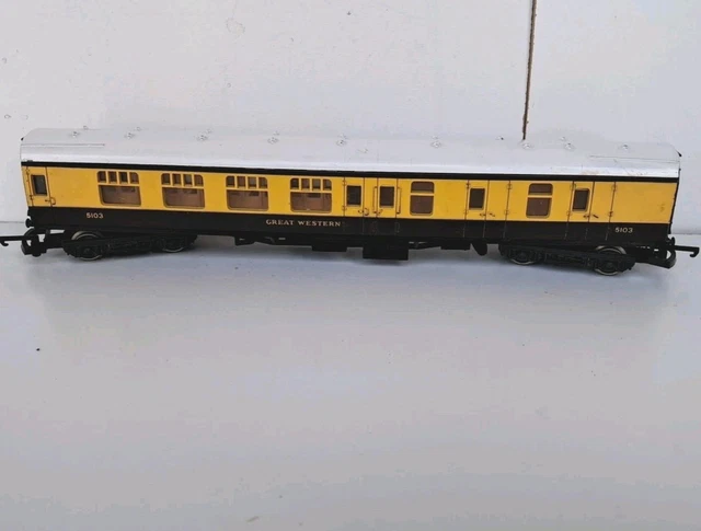 LIMA GREAT WESTERN Passenger Coach 5103 Oo Gauge £3.99 - PicClick UK