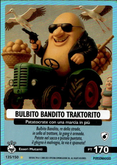 CARD SKIFIDOL ITALIAN Brainrot. Allucinazione Cosmica 2025 # 135 EUR 4 ...