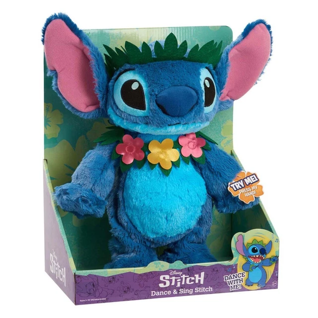 JUST PLAY DISNEY'S Lilo & Stitch Dancing Stitch 14 Pouces Jouet En ...