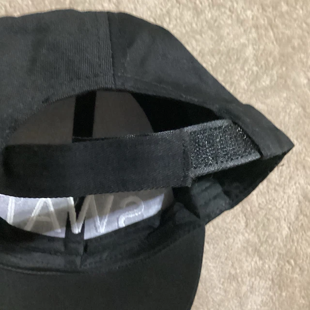 SWAT TEAM HAT Baseball Style Cap Adjustable Back Costume Black White £ ...