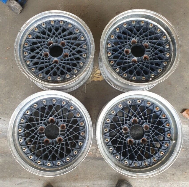 JDM 15& SOUTHERN Ways Epsilon Mesh wheels rims for 114.3X5 datsun z31 ...