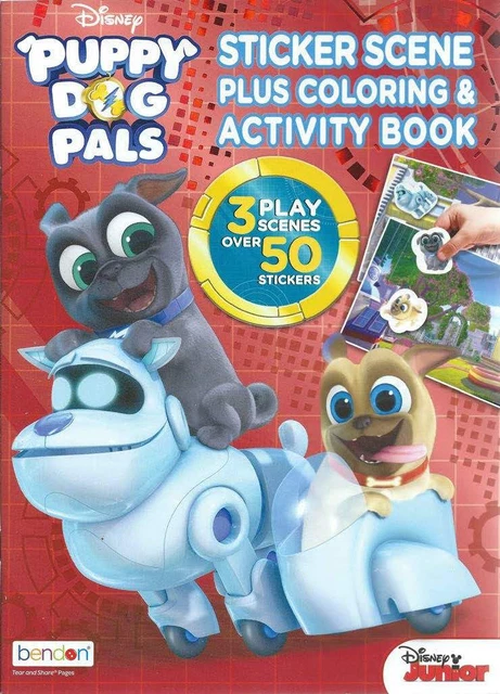 Disney Puppy Dog Pals Coloring Pages