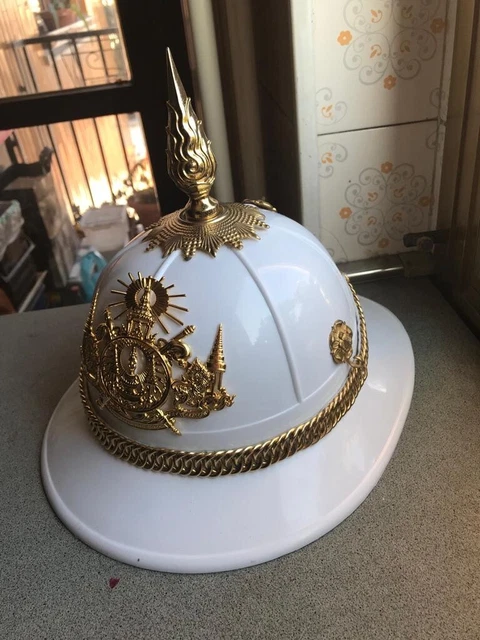 ELMO HELMET CASCO militare Guardia Reale , Royal King Guard Tailandia ...