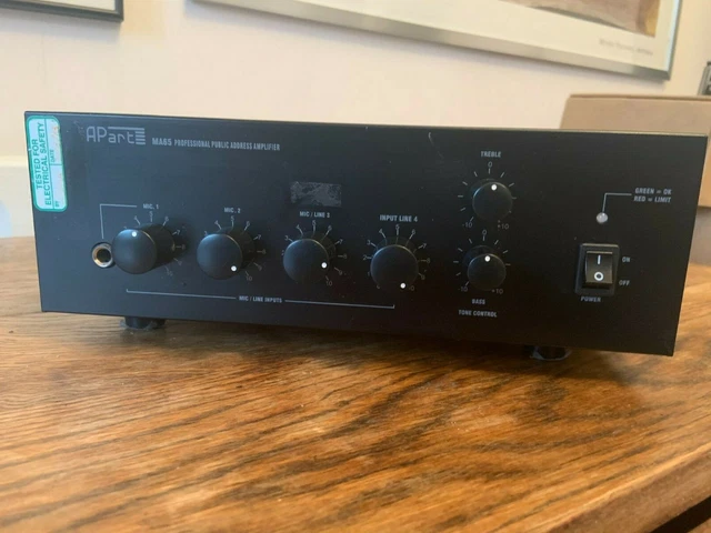 APART MA65 MIXER Amplifier 65Watt RMS output £45.00 - PicClick UK
