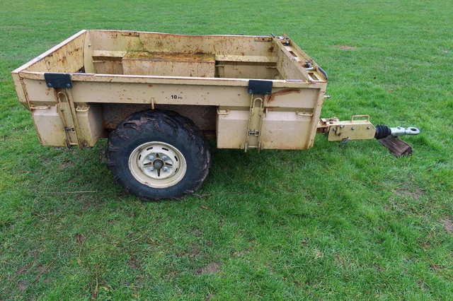 LOGIC QUAD BIKE ATV Gator Mule trailer ex military £363.72 - PicClick UK