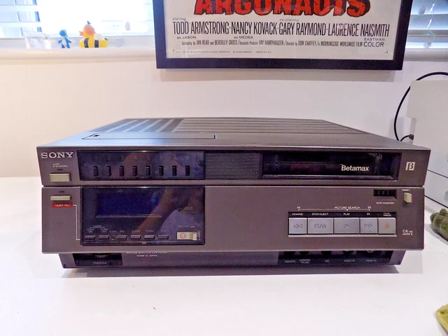 SONY BETAMAX SL-C6UB Mark II VHS Video Cassette Recorder UNTESTED ...