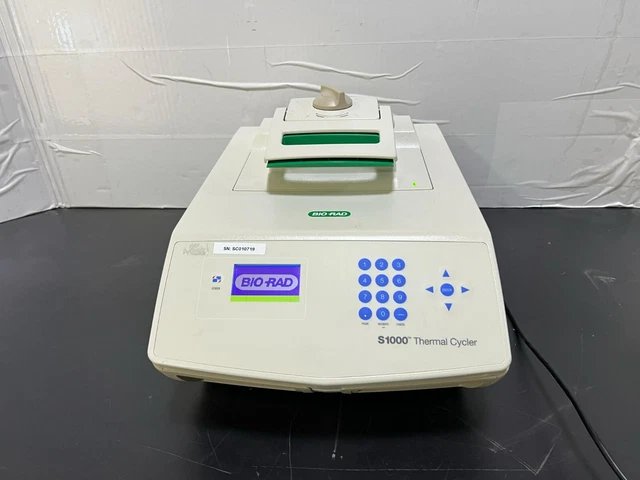 BIO-RAD S1000 THERMAL Cycler Thermocycler 96 Well fast reaction block ...