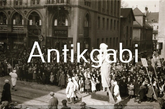 DIA WK2 NEGATIV Parade Marsch Maximilianstraße Fasching München B2.1 ...