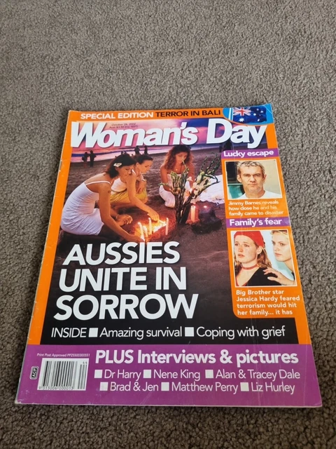 WOMAN'S DAY MAGAZINE October 2002-Kylie Minogue-Olivia Newton-John EUR ...