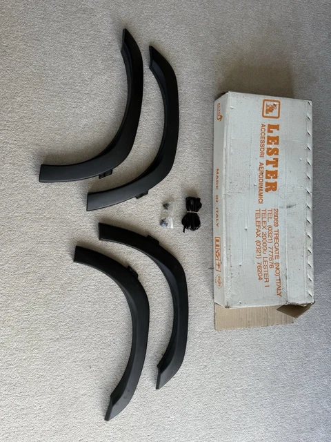 LESTER FIAT UNO Turbo Mk2 Wheel Arch Kit, Bodykit, Brand New £156.70 ...
