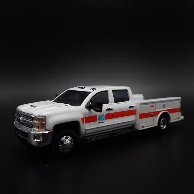 MODELLO AUTO DIECAST 1:64 Camion Dually Chevrolet Silverado 3500 ...