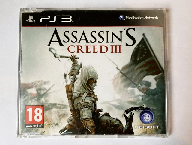 ASSASSIN'S CREED III 3 PS3 PROMO Game Rare PlayStation 3 Promotional ...