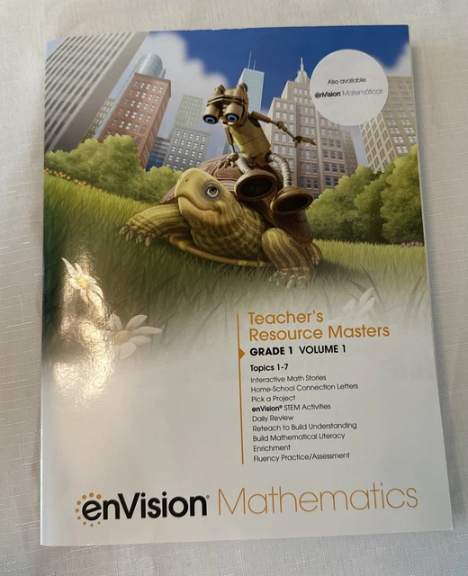 ENVISION MATHEMATICS 2020 Teacher Resource Masters Grade 1 Volume 1 ...
