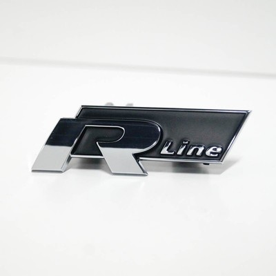 VOLKSWAGEN PASSAT B7 Front Grille R Line Emblem Badge 3AA853948FXC NEW ...