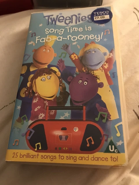 TWEENIES SONG TIME Is Fab-A-Rooney! On VHS Video Cassette Tape $10.00 ...