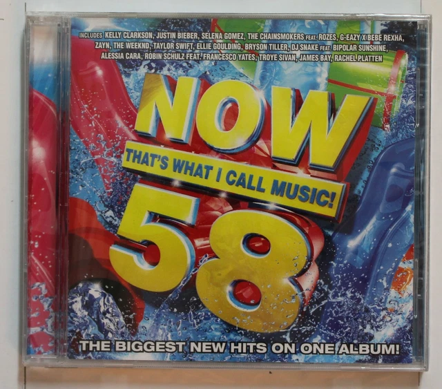 NOW THAT'S WHAT I Call Music! 58 US CD 2016 Still Sealed Alessia Cara ...