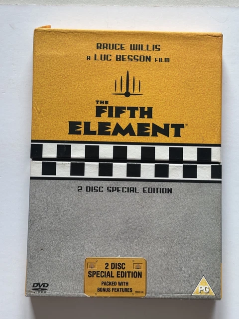 THE FIFTH ELEMENT Film, special edition, 2 discs, DVD 2004, adventure ...