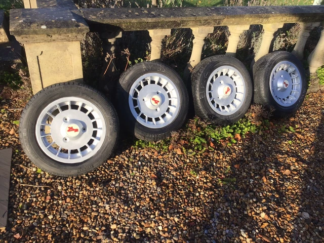 RENAULT 5 TURBO Alpine Gordini Wheels Alloys Rare 3 bolt Classic R5 R4 ...