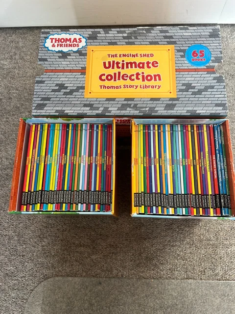 THOMAS & FRIENDS Ultimate Collection 70 book set Engine Shed £15.00 ...
