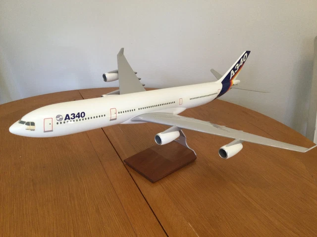 AIRBUS A340 BY Space models in Airbus Livery £99.52 - PicClick UK