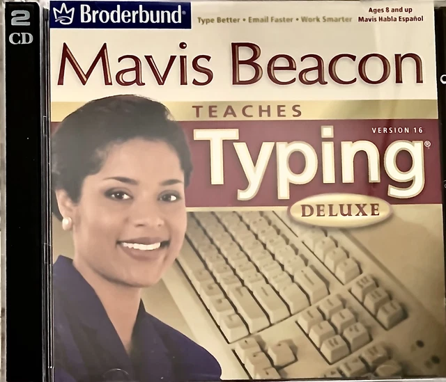 MAVIS BEACON TEACHES Typing 16 Deluxe And Microsoft Word 2 Disk Special ...