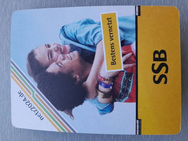 STUTTGART SSB BUS, s-bahn, u-bahn network map, 2024 EUR 1,17 - PicClick IT