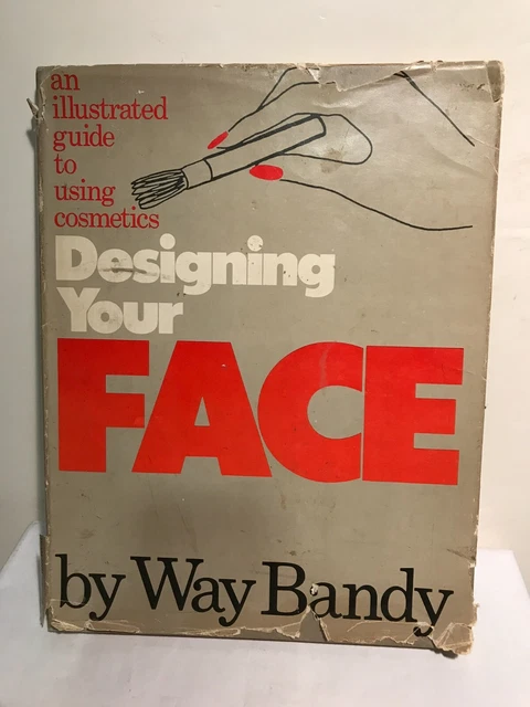 -RARE - DESIGNING Your Face by Way Bandy -1977 BOOK CLUB EDITION HC/DJ ...