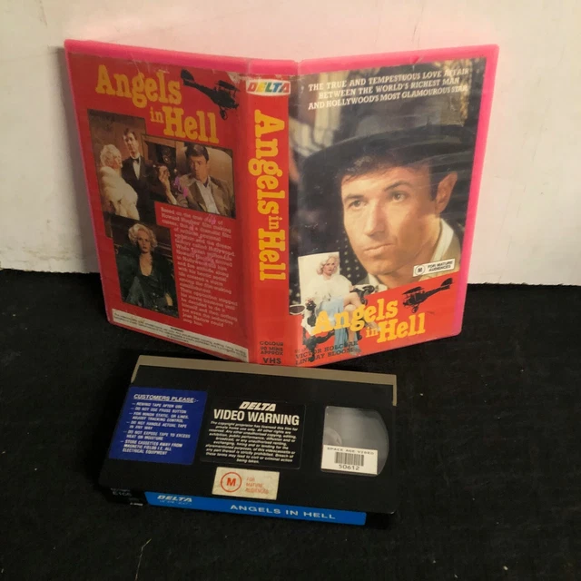 ANGELS IN HELL Rare Ex-Rental VHS Large case DELTA VIDEO SOUGHT AFTER ...