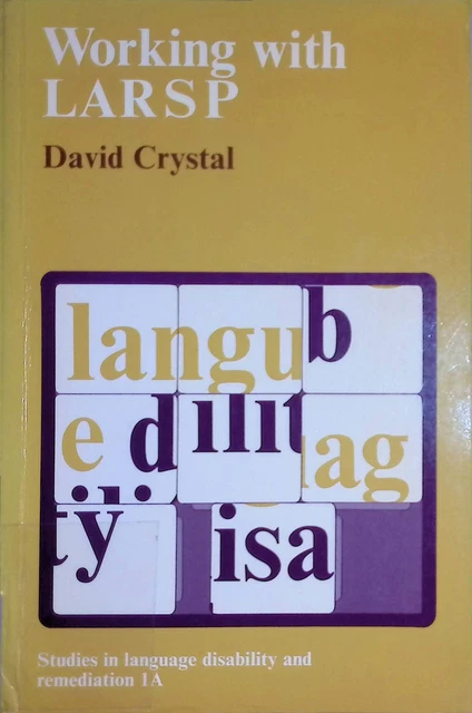 WORKING WITH LANGUAGE Assessment, Remediation and Screening Procedure ...