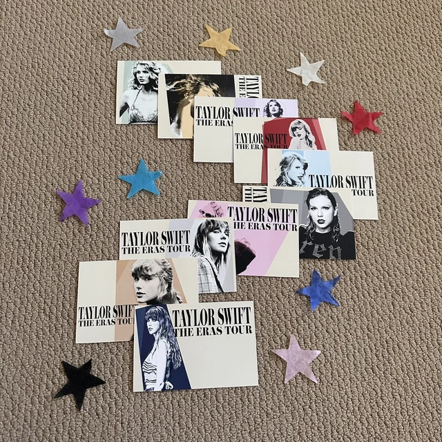 TAYLOR SWIFT ERAS TOUR VIP MERCH BOX - 10 Postcards & Box £3.97 ... TAYLOR SWIFT ERAS TOUR VIP MERCH BOX - 10 Postcards & Box £3.97 ...