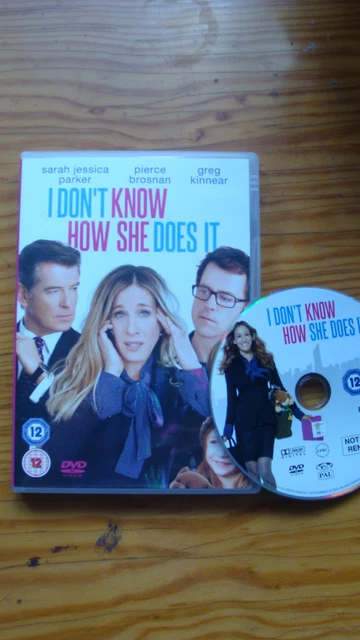 I DON'T KNOW How She Does It (DVD, 2012) Sarah Jessica Parker Pierce Brosnan EUR 2,34 - PicClick IT