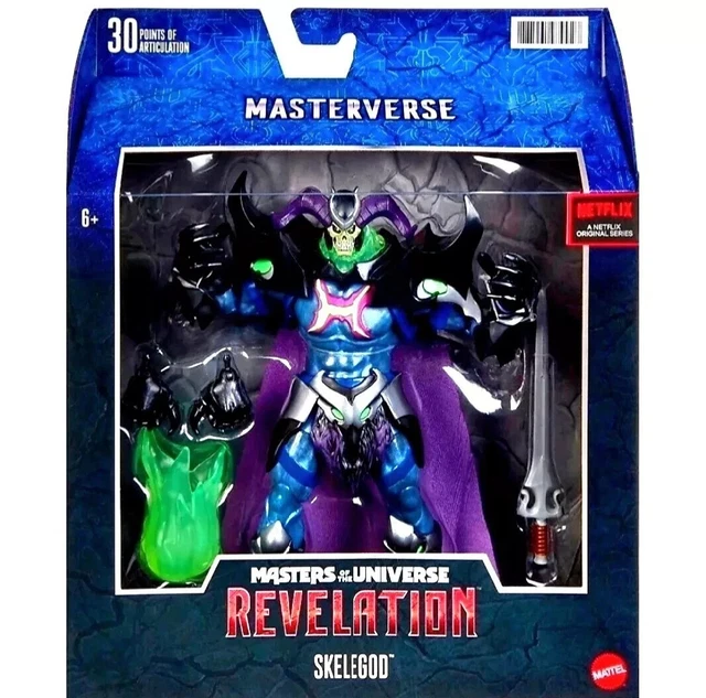 MASTERS OF THE Universe Revelation Skeletor (Skelegod) Masterverse ...