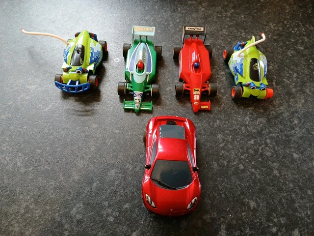 5 MICRO SCALEXTRIC F1 Car chassis motor spares Formula 1 SIMPSONS ...