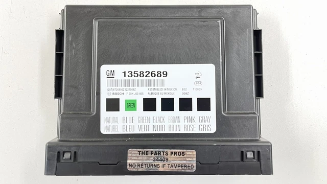 2012 CHEVROLET CAMARO Ss Body Control Module Bcm 13582689 Oem $39.99 ...