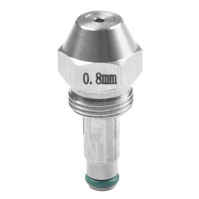 STAINLESS STEEL WASTE Oil Burner Nozzle Atomizing Spray Jet for Viscous ...
