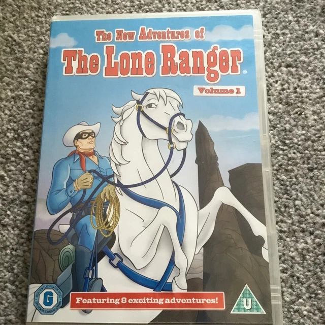 THE NEW ADVENTURES Of The Lone Ranger Dvd Animated Series 1980’s Very ...