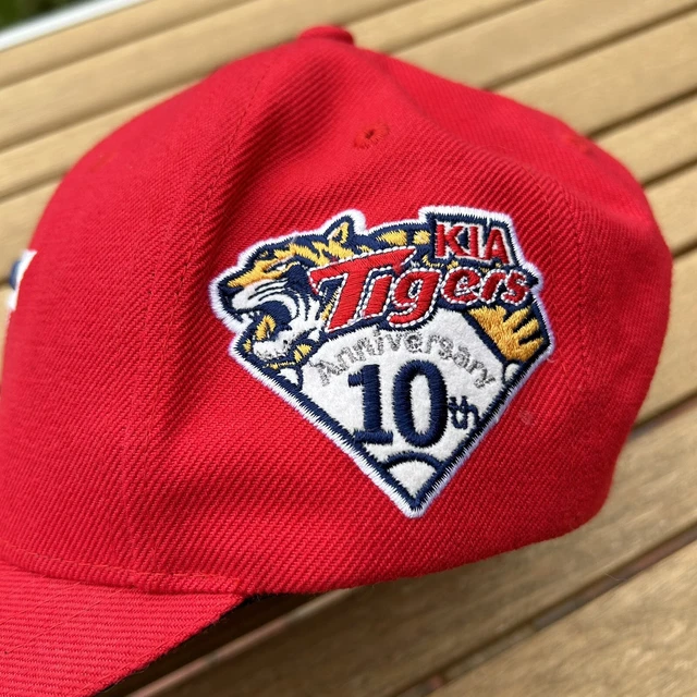 RARE KIA TIGERS KBO LEAGUE KOREAN BASEBALL TEAM HAT CAP 10th ...