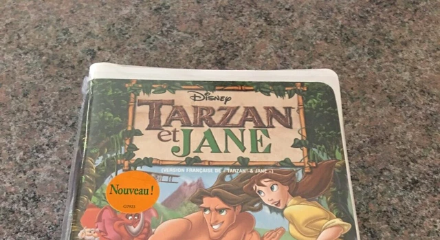 VHS - DISNEY STORE CANADIAN COPY - TARZAN et JANE - french copy $233.33 ...