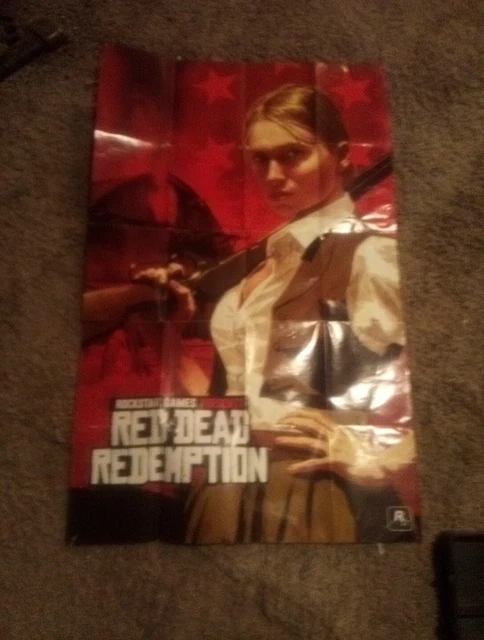 POSTER RED DEAD Redemption Double-Sided MAP And Poster £10.39 - PicClick UK