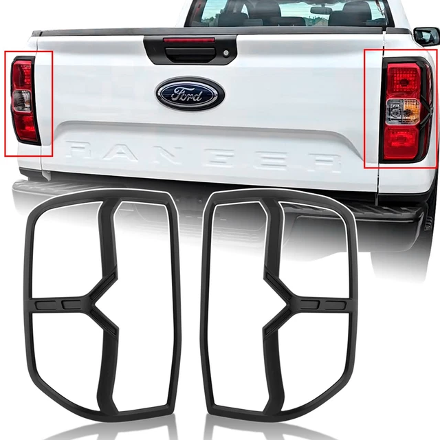FOR FORD RANGER 2023-2025 T9 Tremor Rear Light Surrounds Trim Tail ...