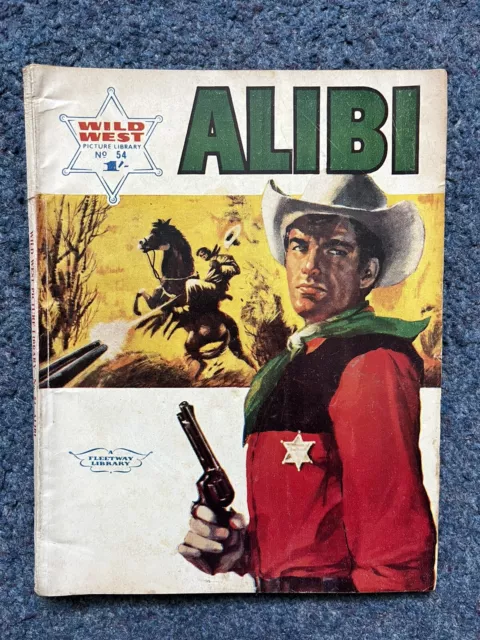 WILD WEST PICTURE Library Comic No. 54 Alibi £7.99 - PicClick UK