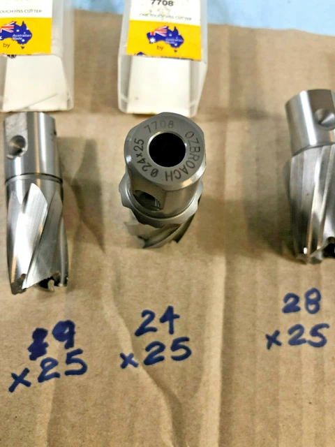 18 - 40MM Nitto Ozbroach HSS Annular Cutter / Rotabroach / Core. Made ...